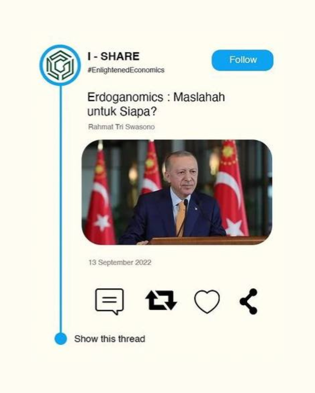 Erdoganomics: Maslahah untuk Siapa? - IBEC FEB UI