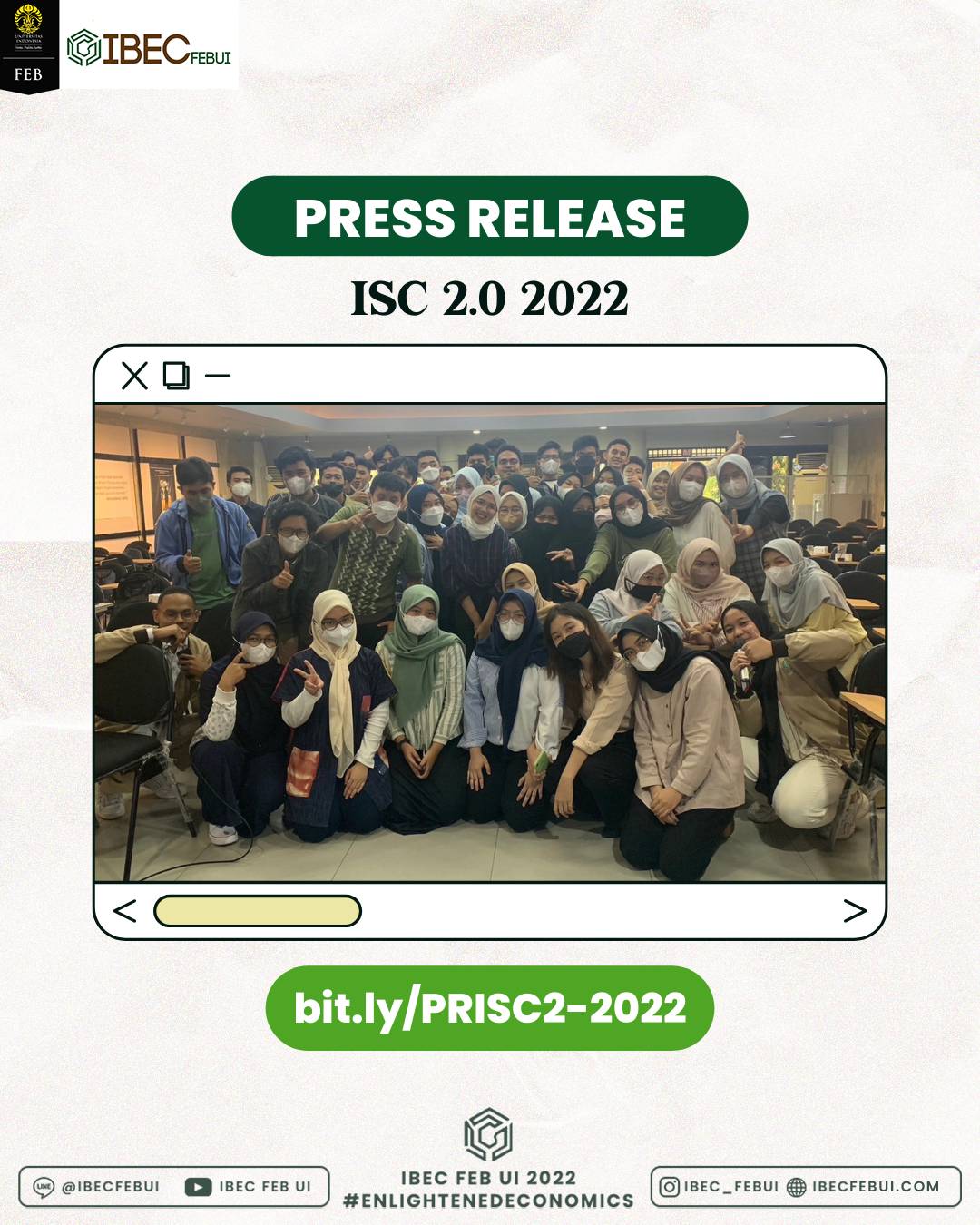 Press Release ISC 2.0 2022 - IBEC FEB UI
