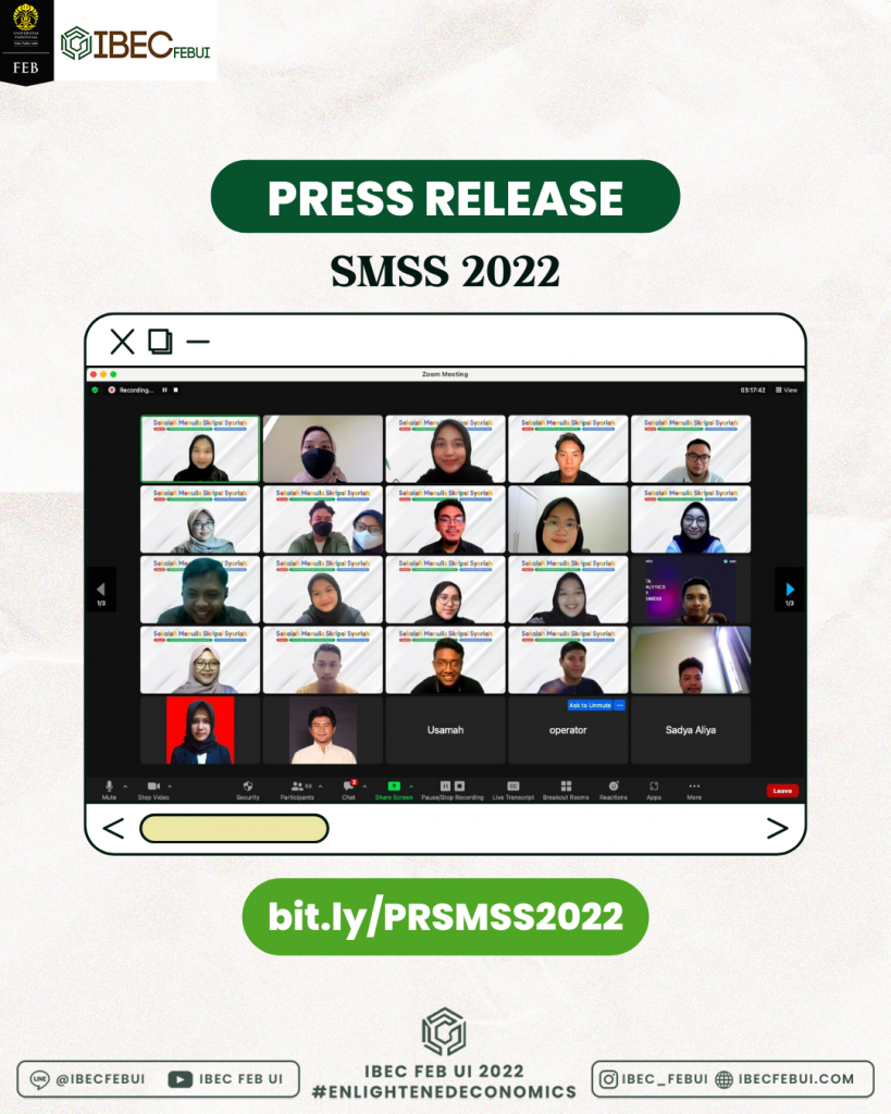 Press Release SMSS 2022 - IBEC FEB UI